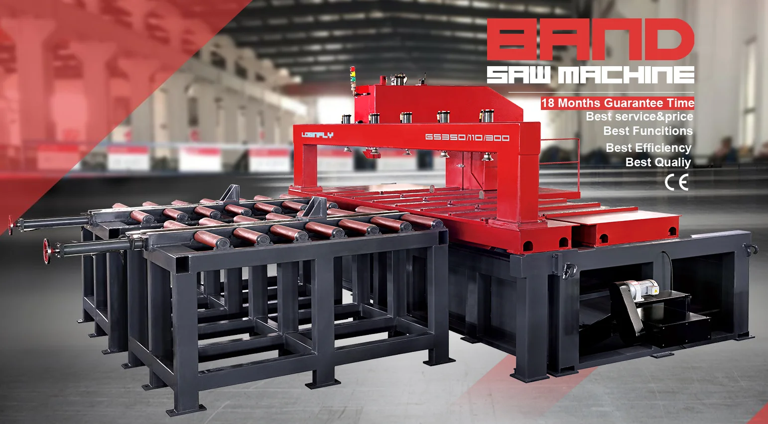 Heavy Duty Semi Automatic Vertical Metal Steel Plate Cutting Band Saw ...