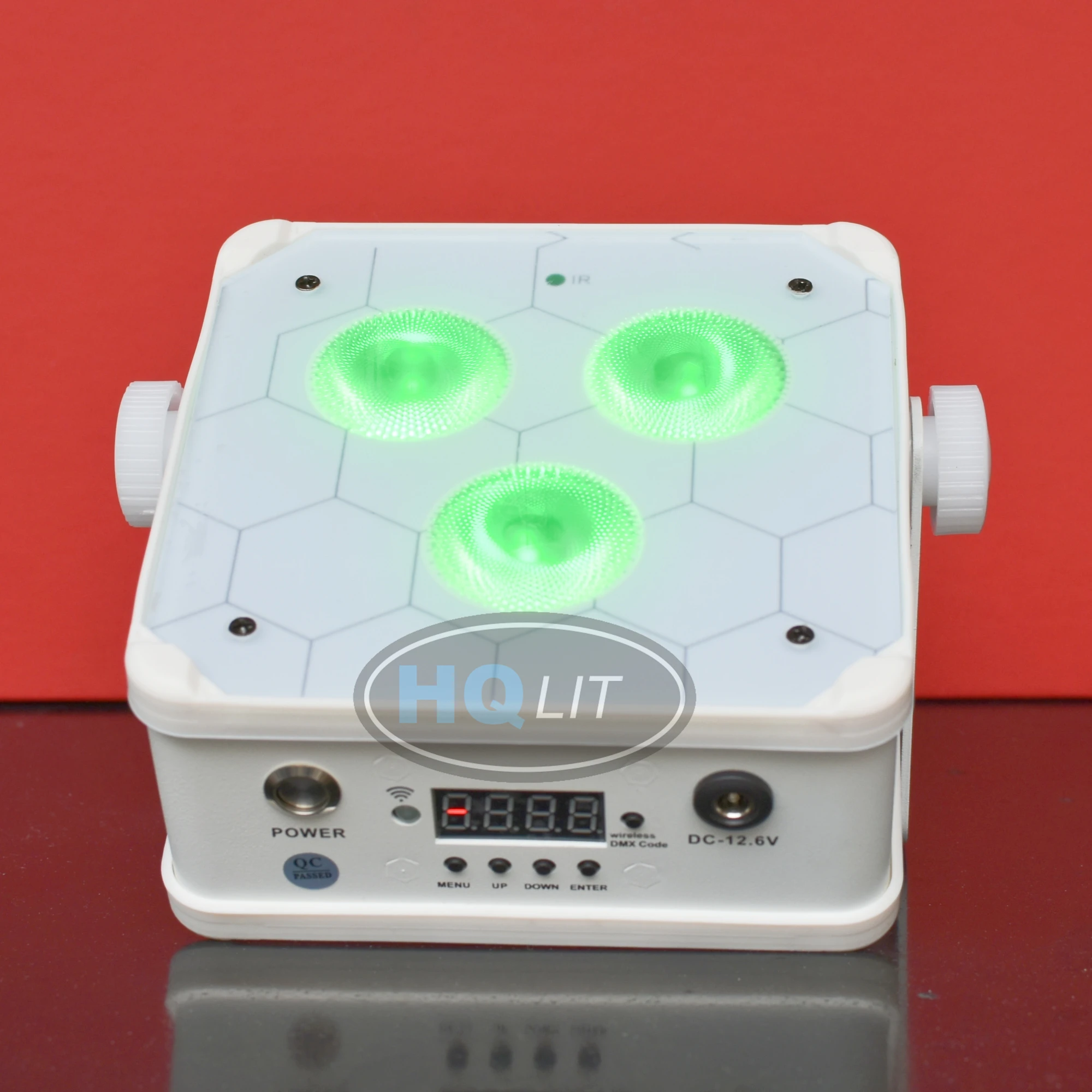 Lighting 3*18w Rgbwa+uv Backdrop Wedding Wireless Dmx Battery Powered ...