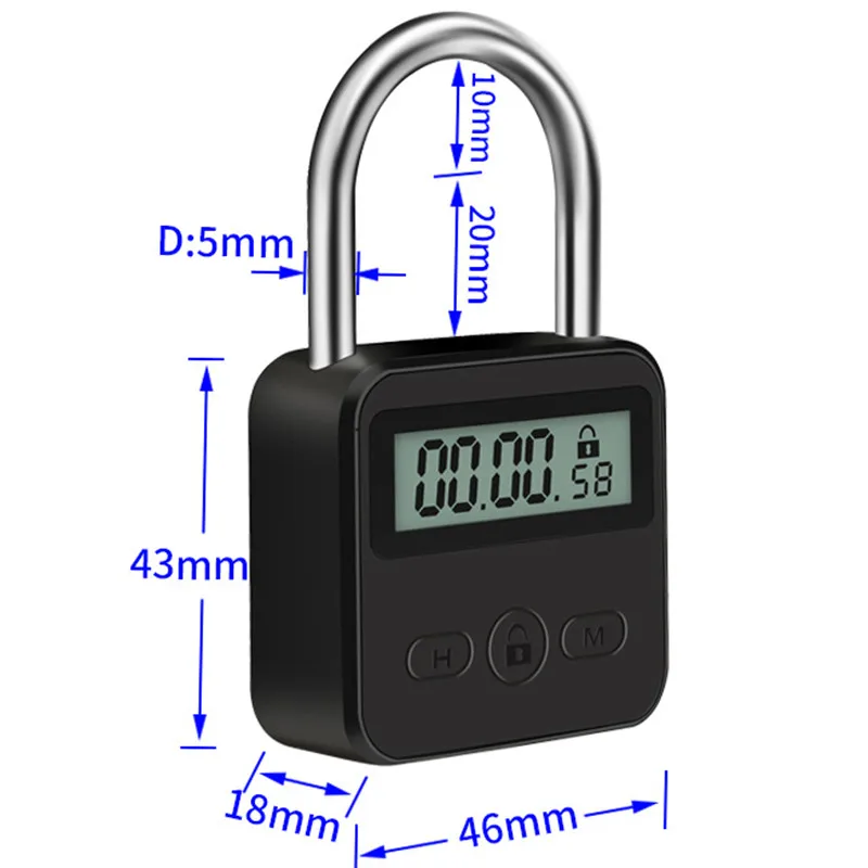 Digital Time Lock Bondage Switch Fetish Electronic Timer Bdsm ...