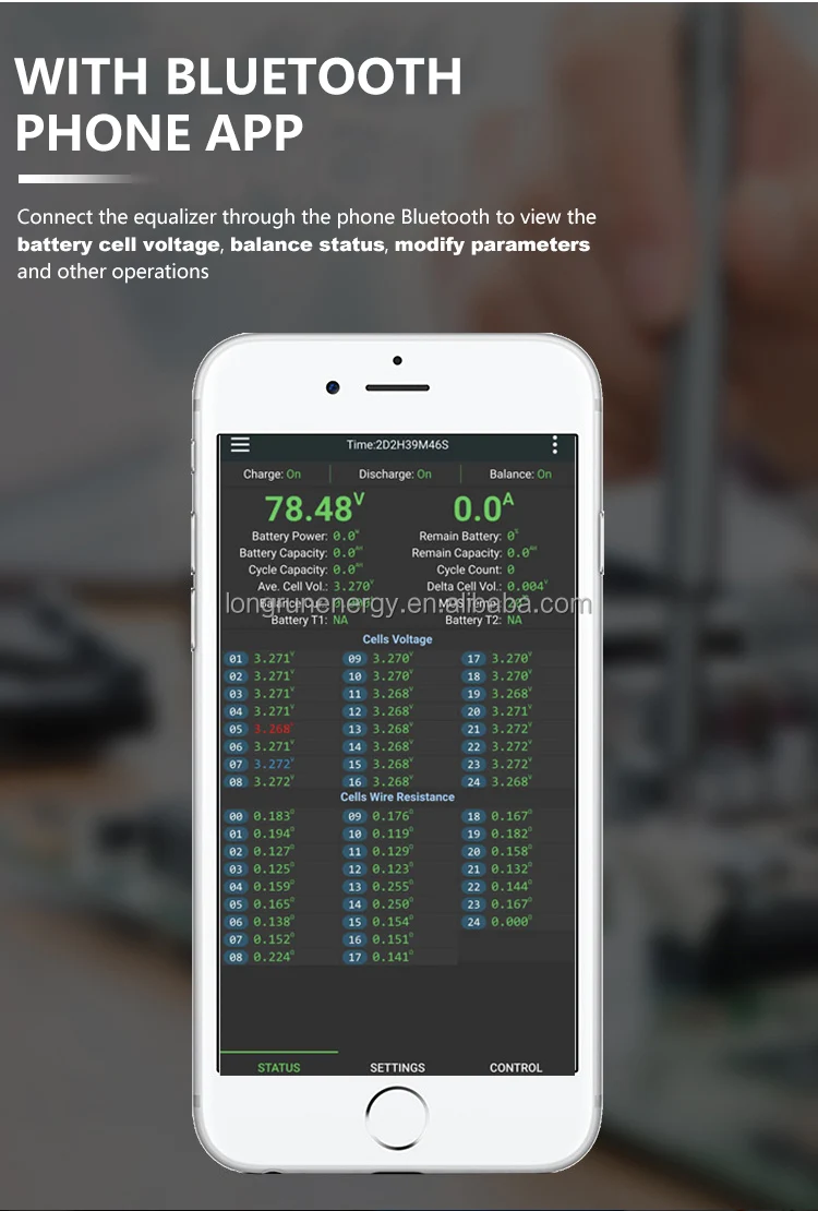 JK B2A25S-RP BMS Relay Solution - Smart Lithium Battery Protection