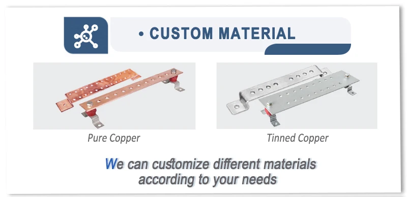 OEM/ODM Lightning Protection Earthing System Electrical Earth Busbar ...