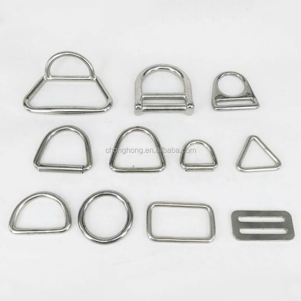 Stainless Steel Welded D Rings - 5mm x 50mm - OEM Available | Wholesale