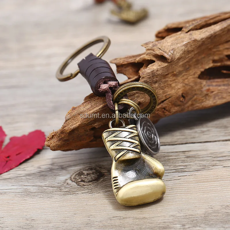 Bronze Retro Boxing Key Ring Inspired by 'I Feel about You' Fashion ...