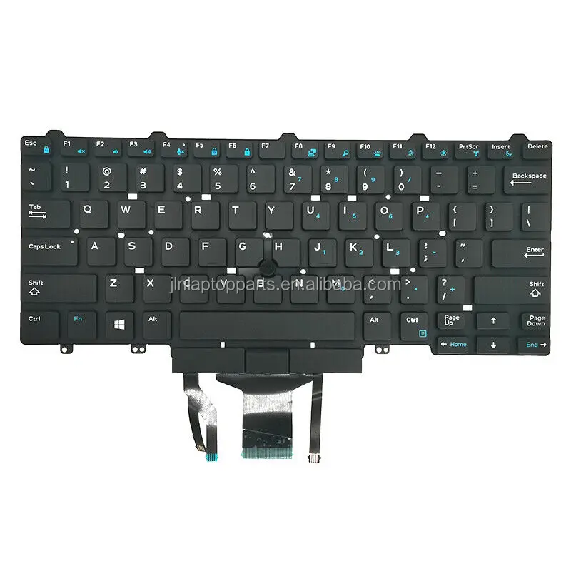 Us Backlit Keyboard For Dell Latitude E5450 E5470 E7450 E7470 E5480 ...