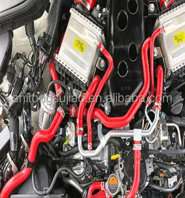 Flexible Coolant Hump Turbo Intercooler Reinforced Truck Silicone Hose ...