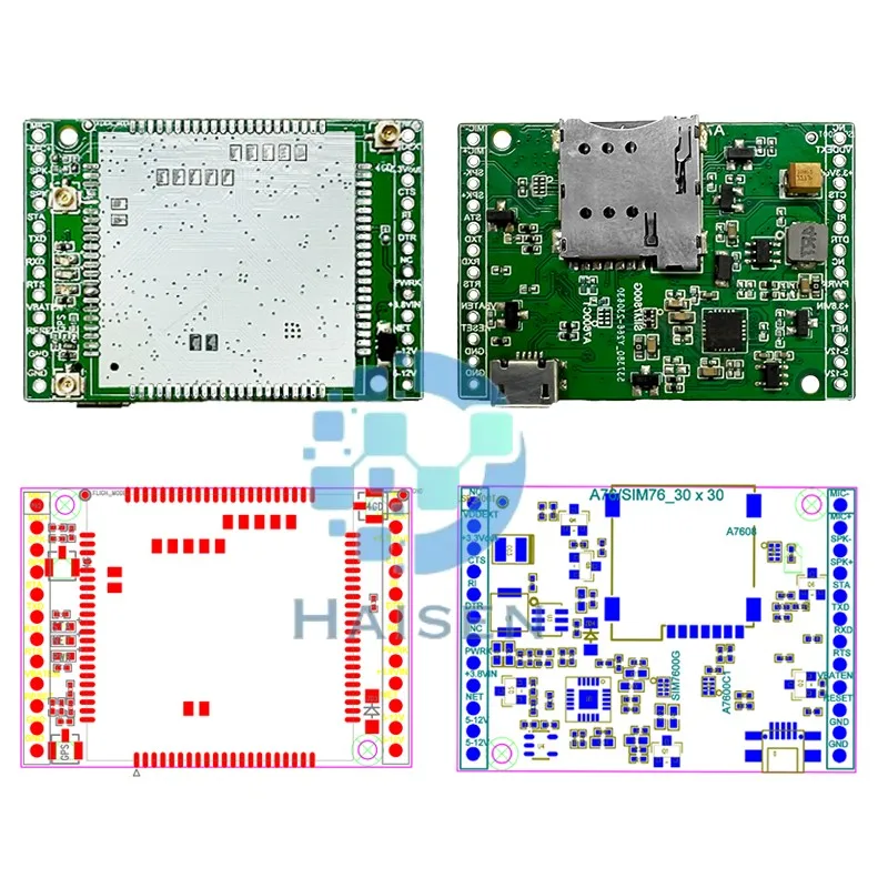 HAISEN SIMCOM SIM7600SA Core Board SIM7600SA Development Board LTE CAT1 ...