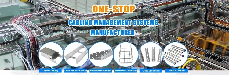 Ladder Trough Type Cable Tray 200*100 Fireproof Powder Coated Hot Dip ...