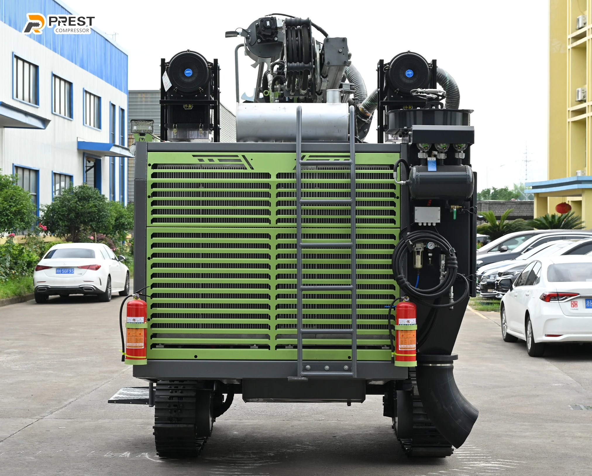 King of Drilling Rigs with 90-115mm Aperture Fully Automatic Rod ...