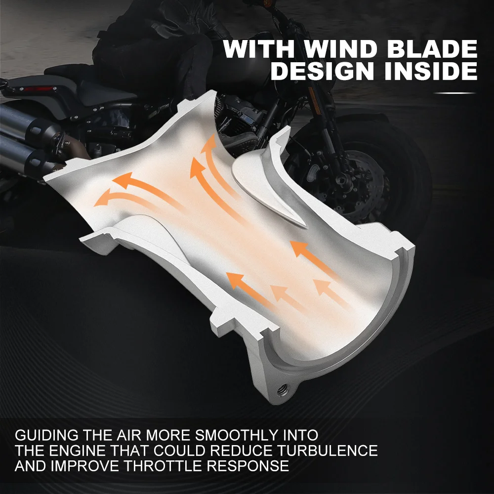 Nicecnc Cast Aluminum Intake Manifold for Harley Street Glide