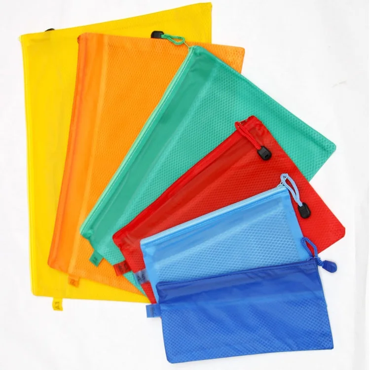 A4 Size Waterproof Document Bag Transparent Pvc Plastic Document Bag ...