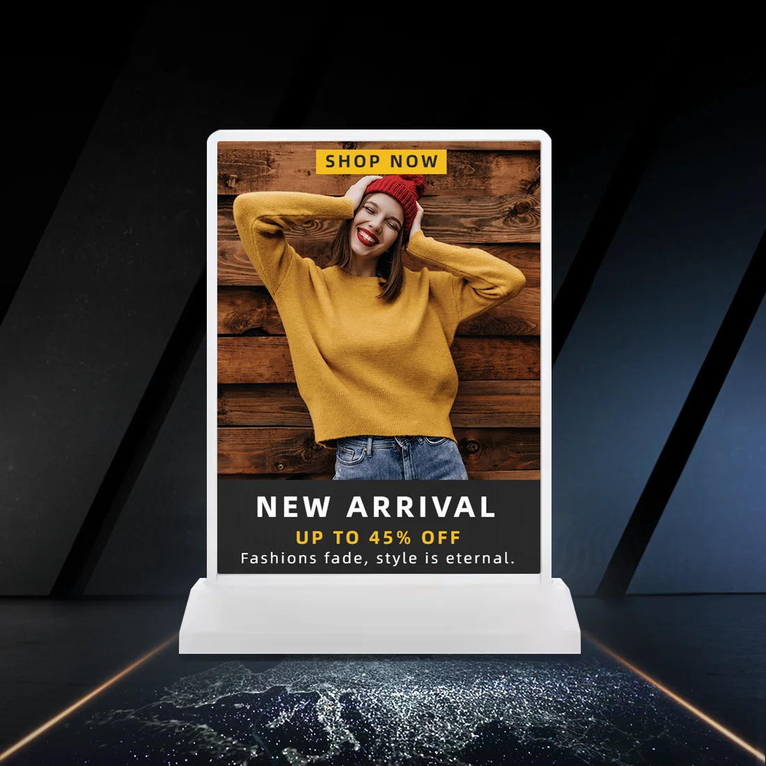 Factory Price Rechargeable Desktop A4 A5 Double Sided Light Box Menu ...