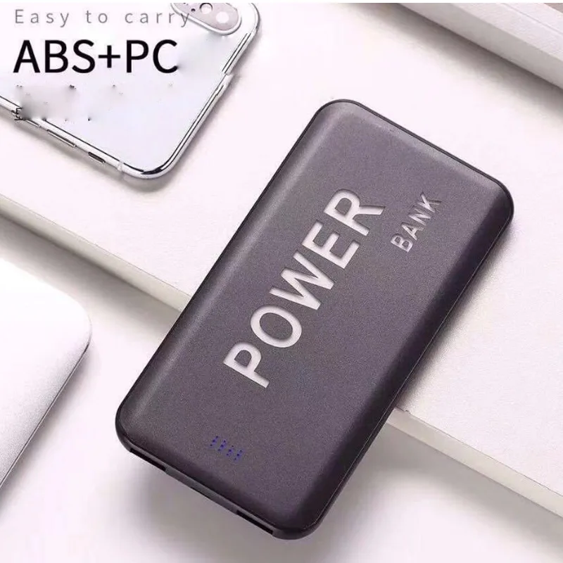 Custom LED Logo Power Bank 5000mah - Fast Charging Portable Battery