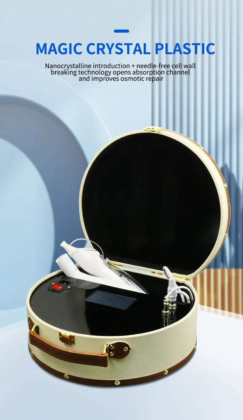 Mts Non Invasive Microneedle Hydro Light Instrument For Rf Needle Free ...