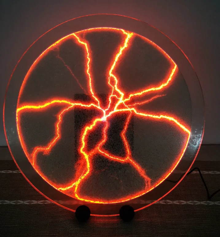 16 Inch Red Plasma Plate - IP54, 12W, 10000 Hours Lifespan