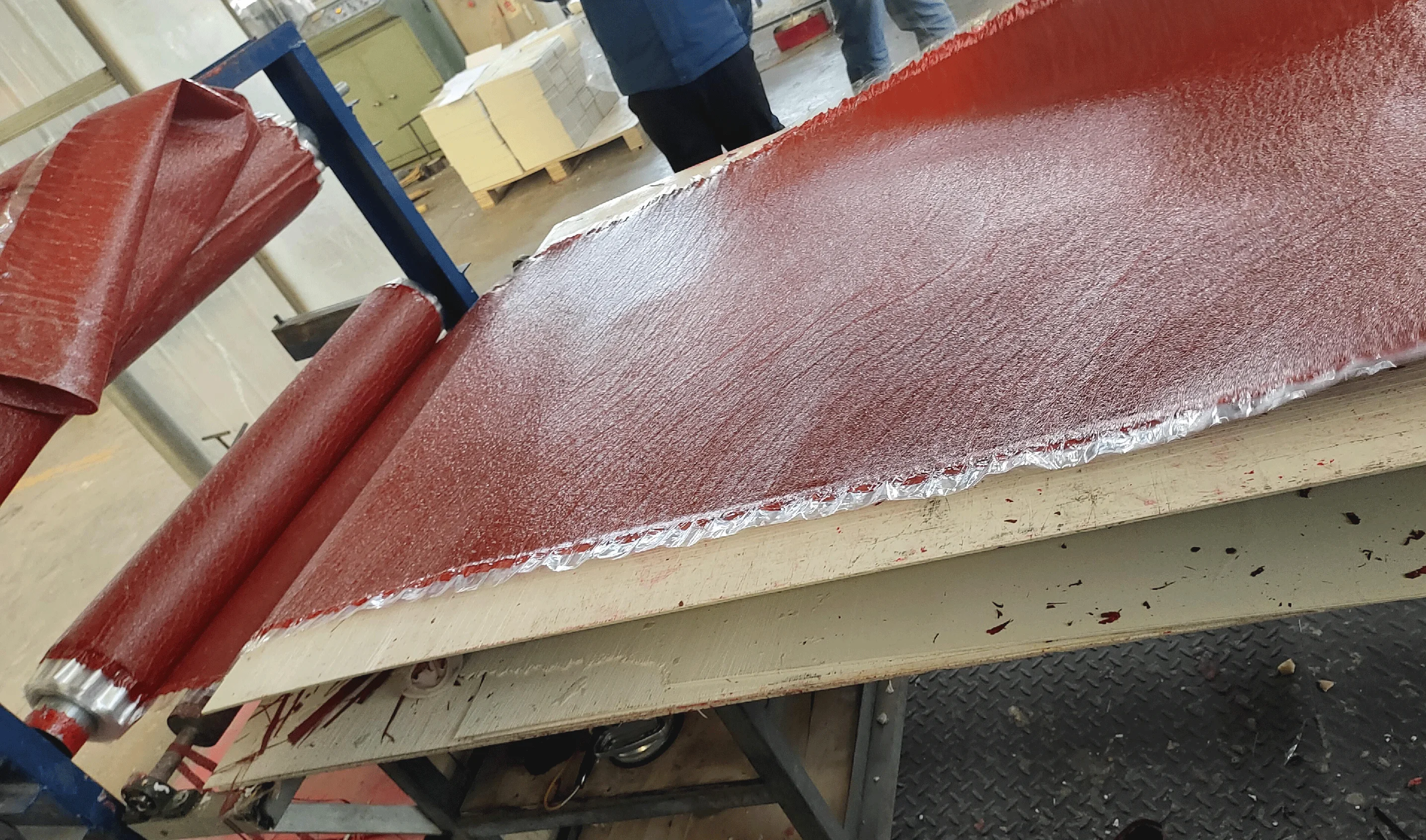 GPO-3 Sheet Material That Consists Of Polyester Resin With Glass ...