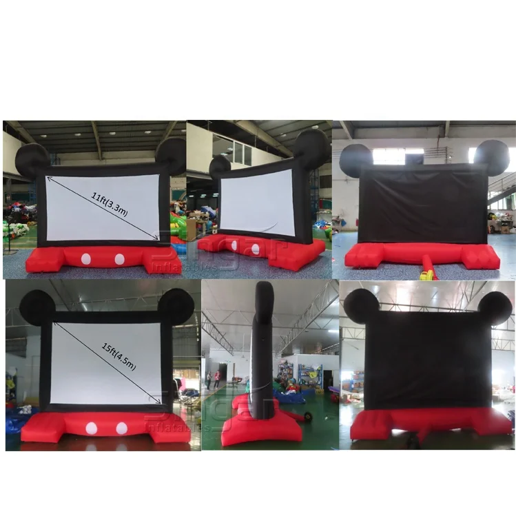 Outdoor Inflatable Projection Screens for Cinema Enjoyment
