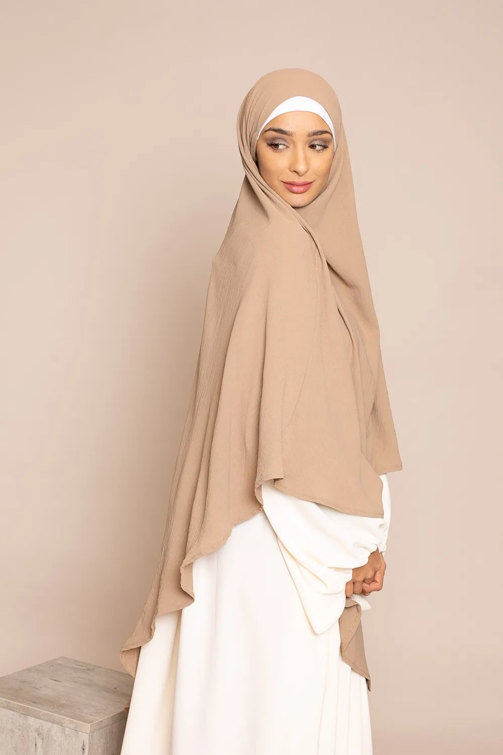 New Long Chiffon Jilbab Khimar Hijab Scarf Muslim Malaysia Islamic ...
