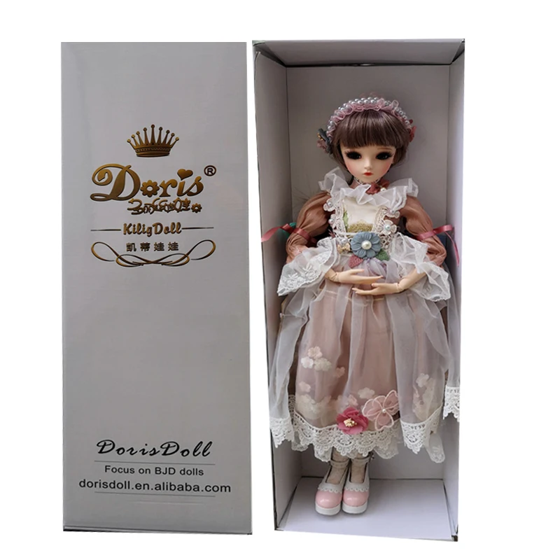 Doris Kilig Doll 1/3 Bjd Dollsd Doll 18 Joints Body Full Set Handmade ...