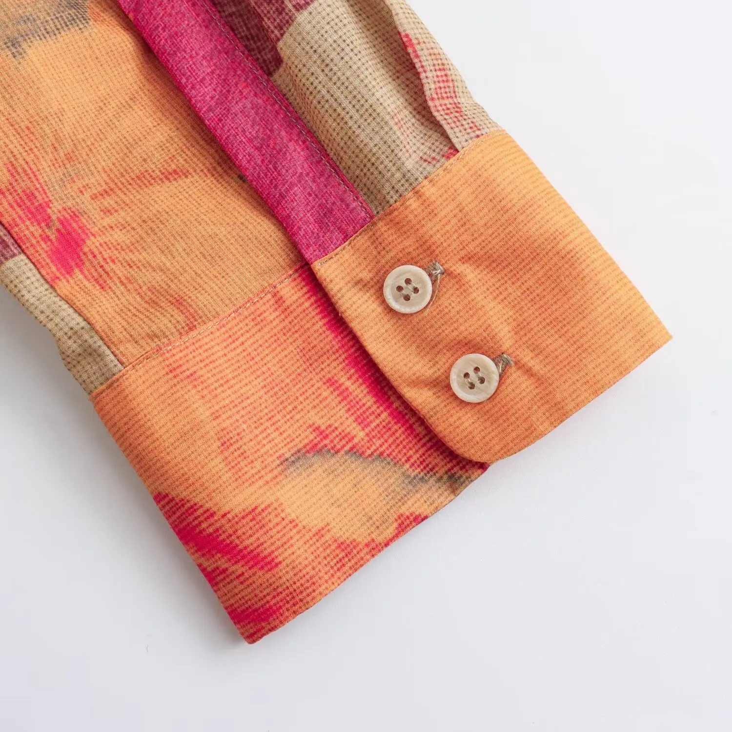 Kar&ot Za 2024 New Summer Women's Retro Style Patchwork Pattern Printed ...