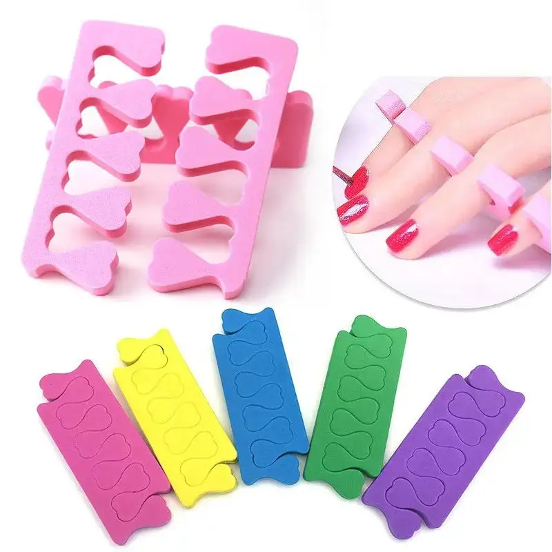 Soft EVA Toe Separator Pedicure Sponge Toe Separators for Separating ...