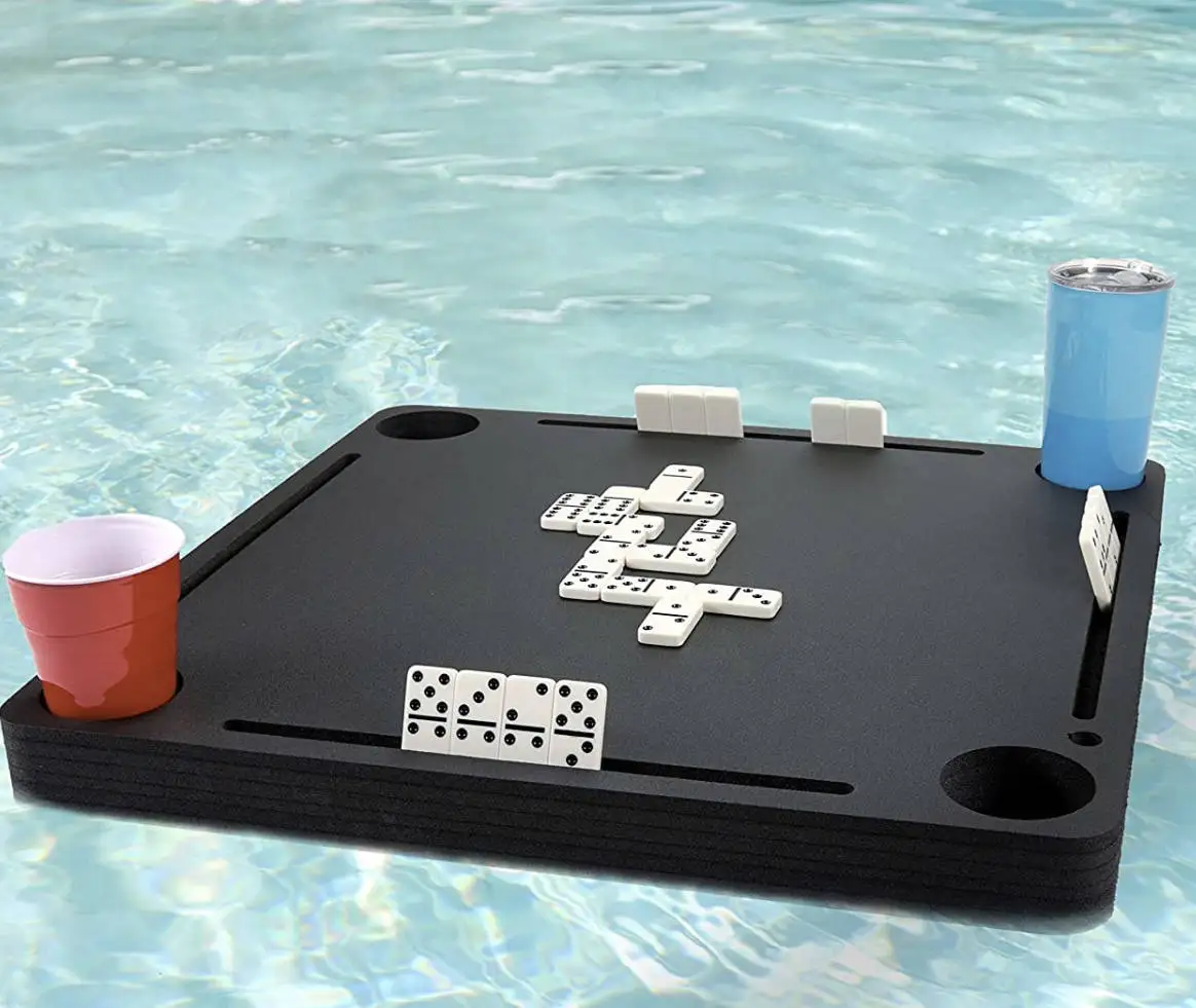 Polar whale floating tray mahjong table dominoes tray in pool beach hot ...