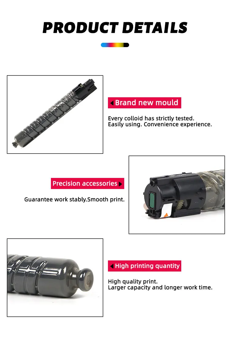 MPC3300 Toner Cartridges for Ricoh Compatible Aficio MP C2800 C3300 ...