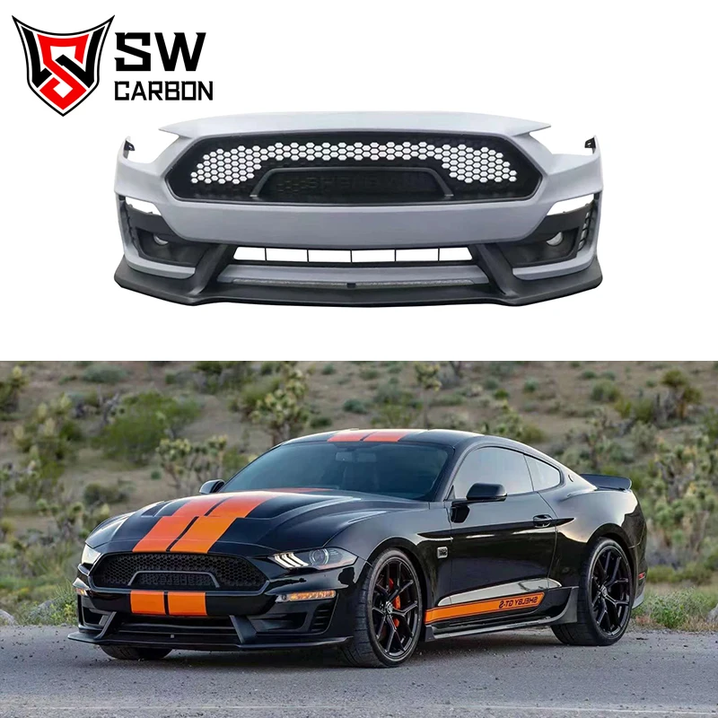 Shelby Super Snake Style Front Bumper for Ford Mustang