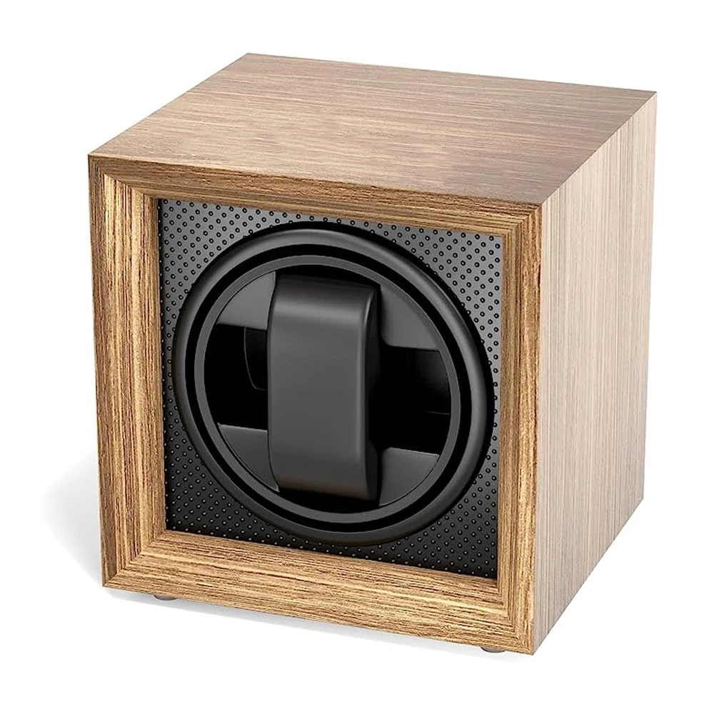 Solid Wood Luxury Automatic Watch Winder Storage Display Custom Case ...