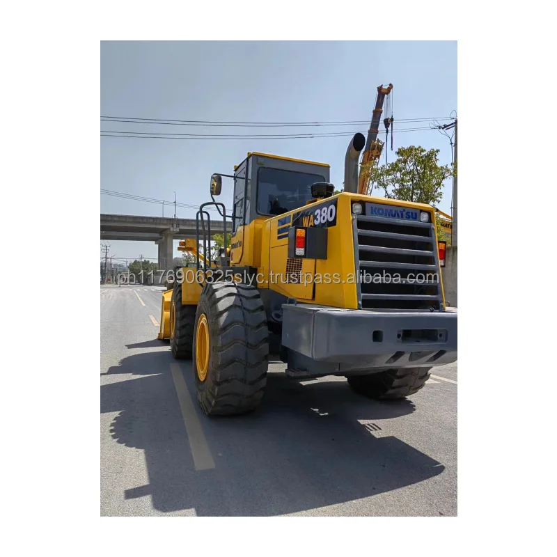 Japan Made Paint Original Komatsu Wa380z-6 Wheel Loader, Cheap Used ...