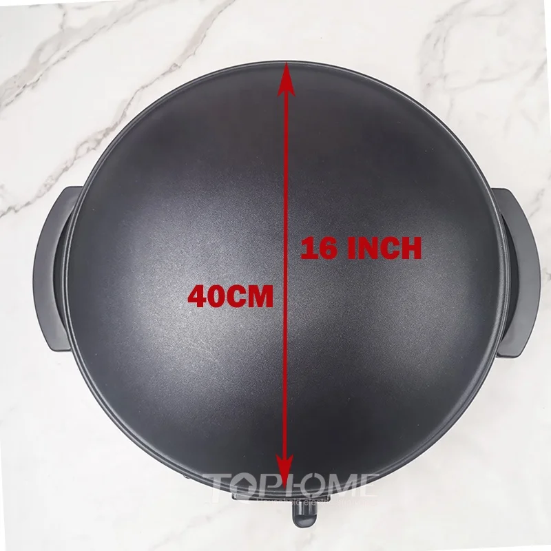 1500W Dome Shape 16 Inch Nonstick SAJ Bread Maker Crepe Maker