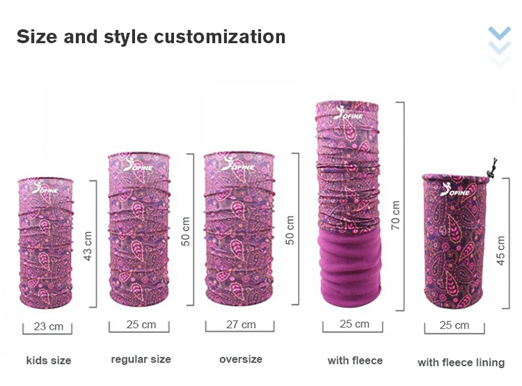 Recycled Plastic Bottles Material Buffss Multifunctional Magic Tube ...