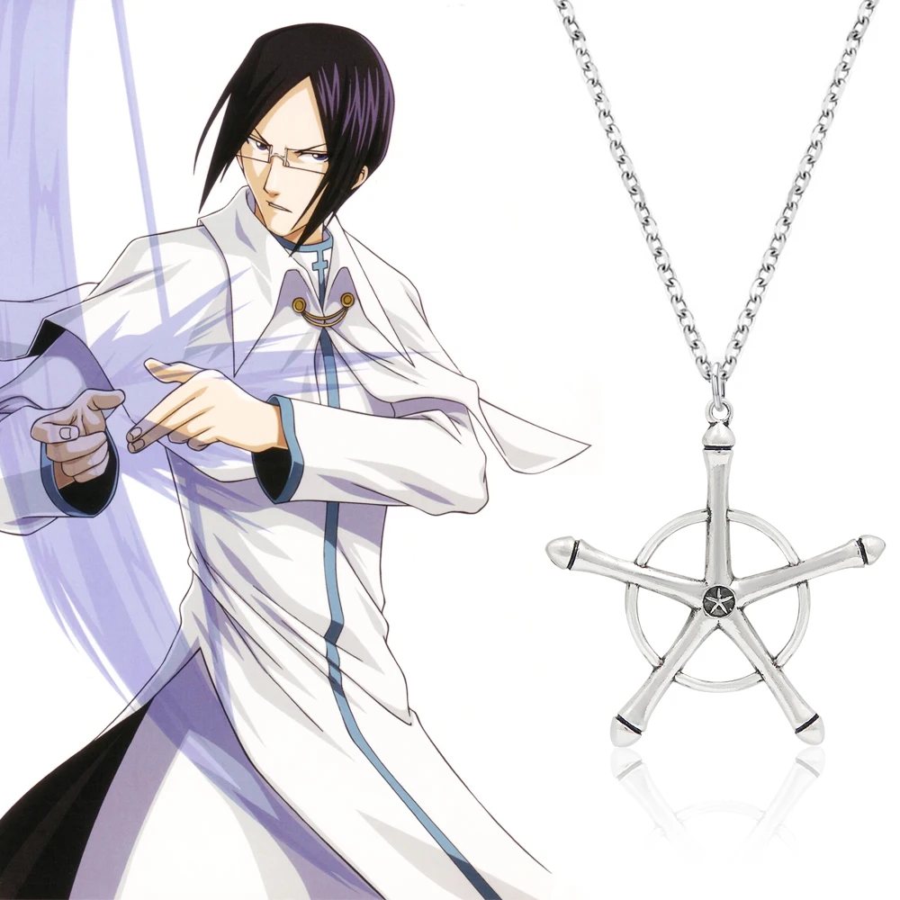 Anime Bleach Ishida Uryuu Cosplay Pendant Necklace For Women Men - Buy ...