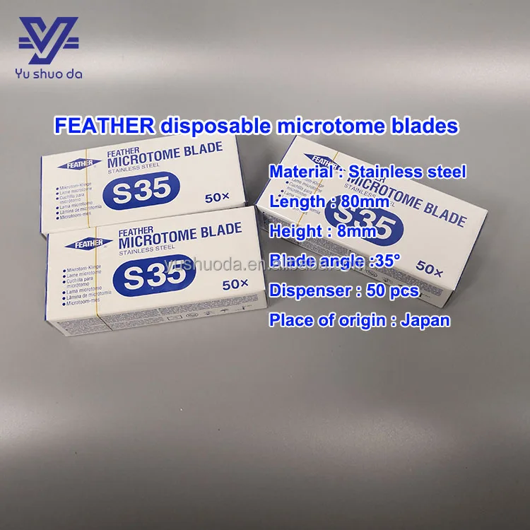 Feather S35 Microtome Blades - Precision Cutting Tools