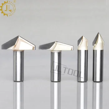 Cnc Tools Tideway 90 Degree V Bits 45 Degree V Groove Router Bit For ...