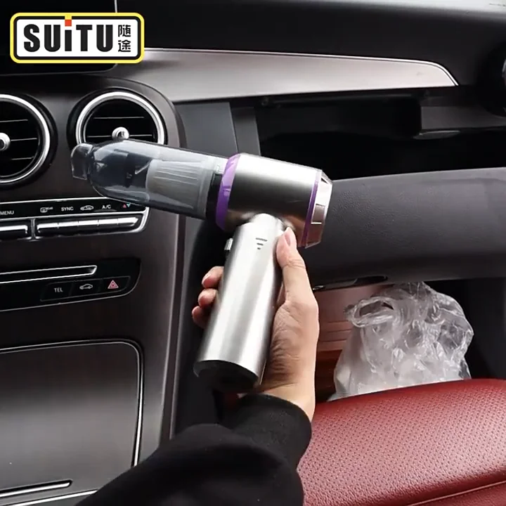 Dc21v Cordless Car Vacuum Cleaner 16kpa Brushless Motor Vacuum Car ...