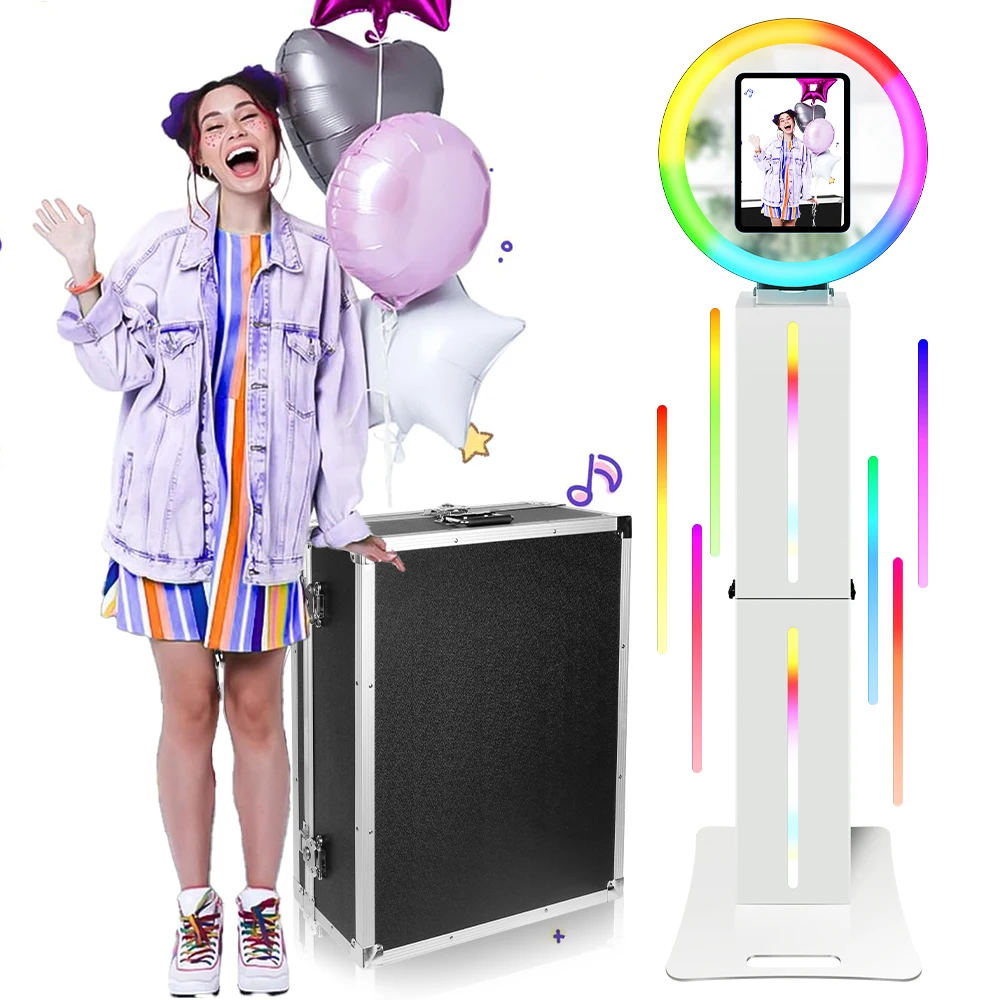2024 New Design Portable Photo Booth Sky 360 Overhead Top Spinner ...