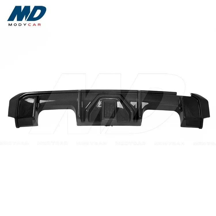 Modycar Style Carbon Fiber Rear Diffuser For 2021 Bmw 3 Series G80 M3 ...