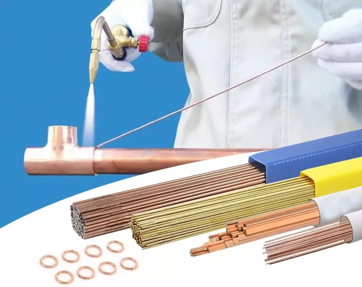 High Quality Hvac Silver Welding Rod Refrigeration Brazing Alloy Copper ...