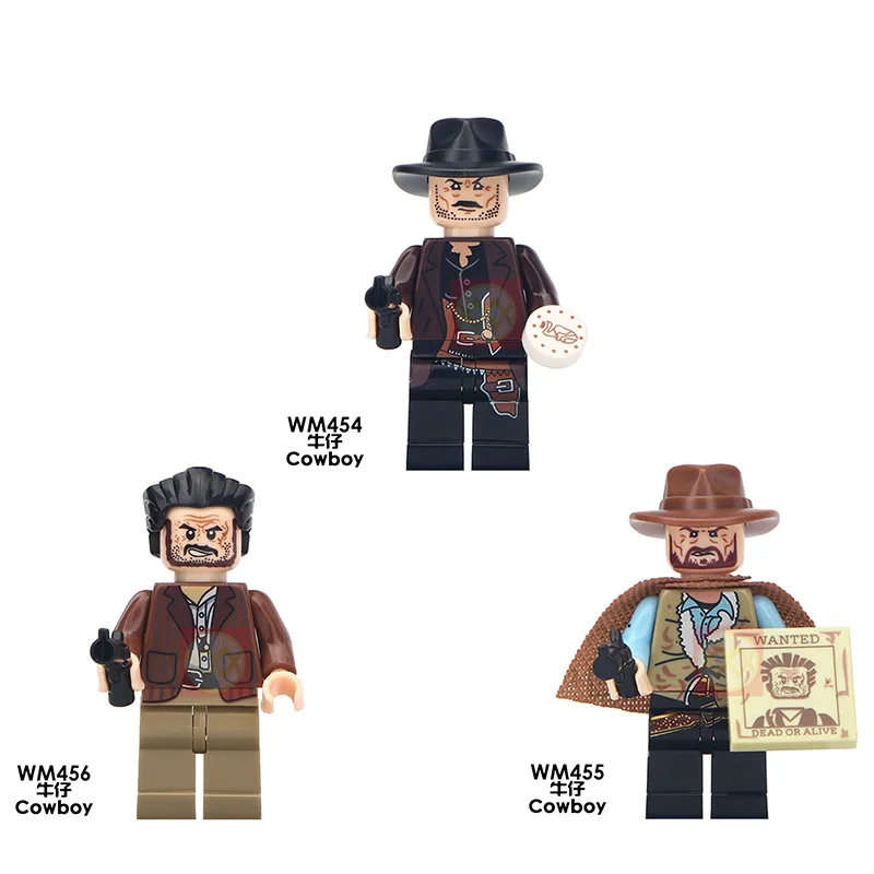 Wm6026 Cowboy The Good The Ugly The Sad Old Fashion Movie Characters ...