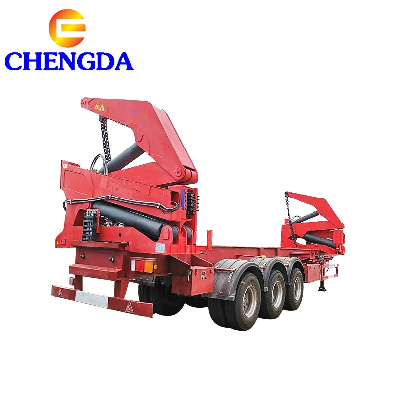 Chengda New 20ft 40ft Sidelifter Crane Container Side Loader Trailer ...