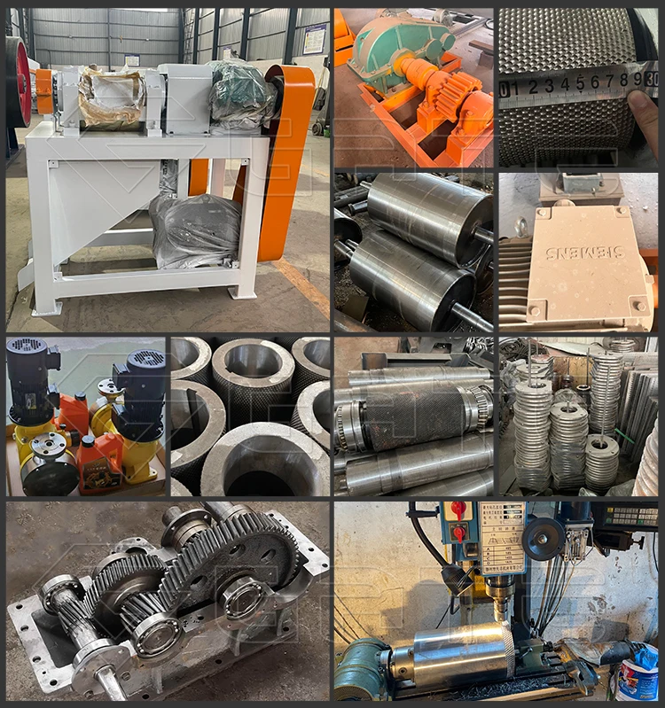 Gate Fertilizer Extruder Granulator Organic Waste To Fertilizer Machine ...