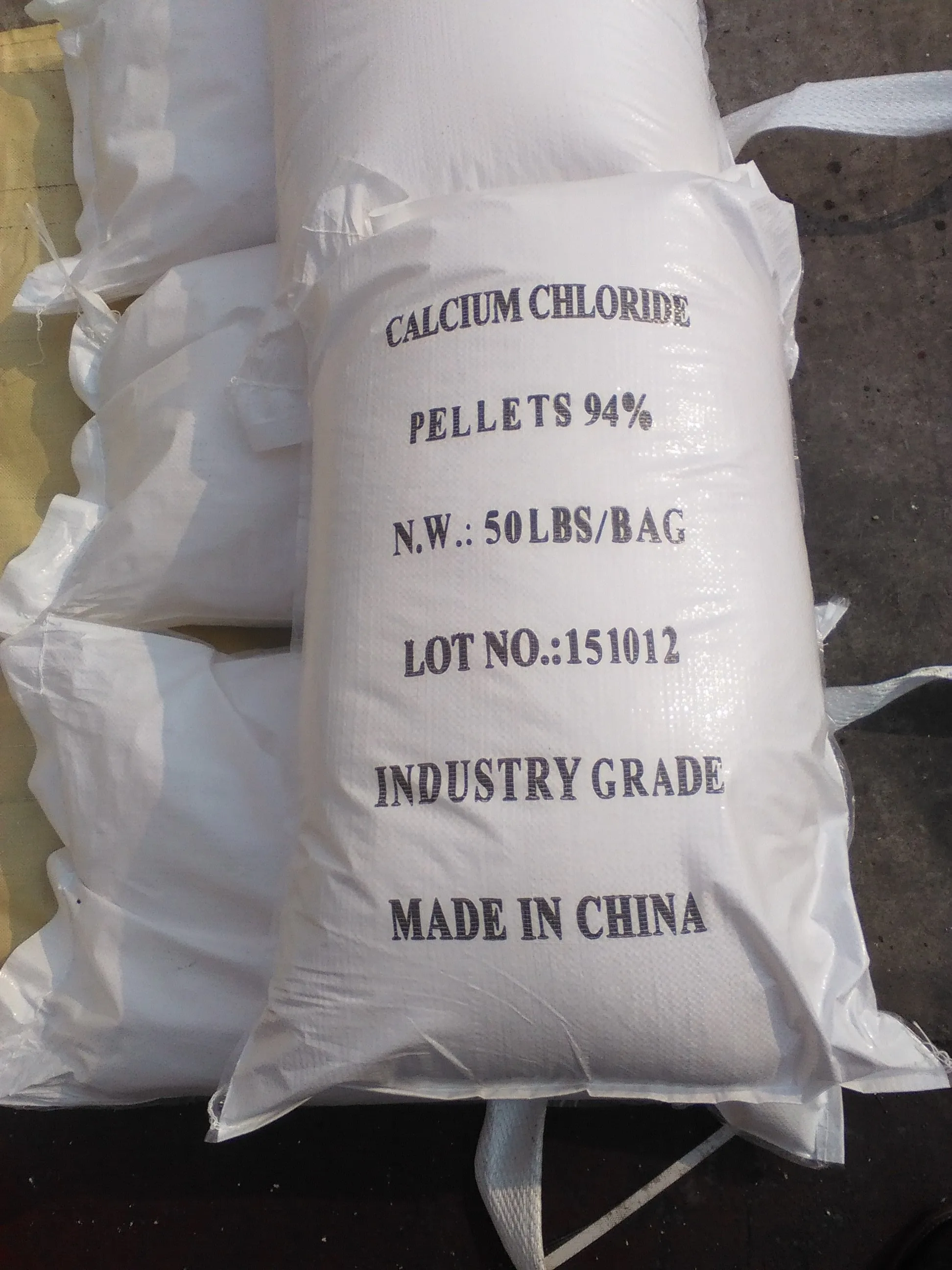 Calcium Chloride Anhydrous Powder Pellet 94%-97% 10043-52-4 74%-77% ...