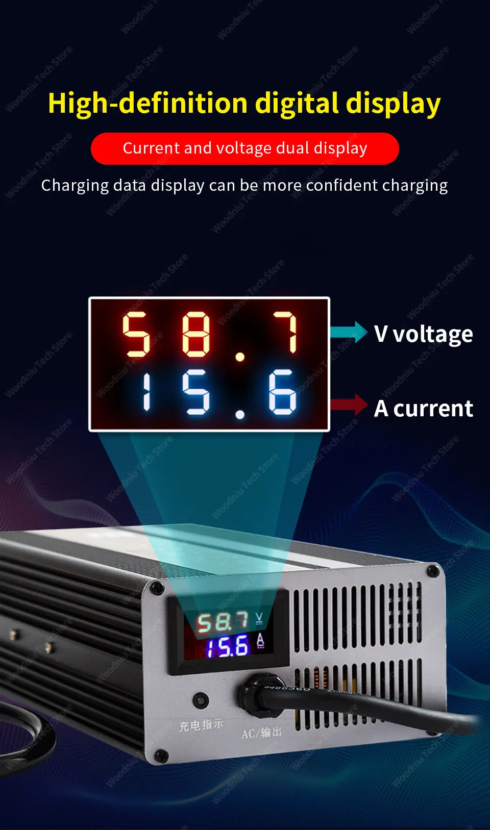 For Super Soco Tc Max Charger 12a Adjustable High Current E-bike ...