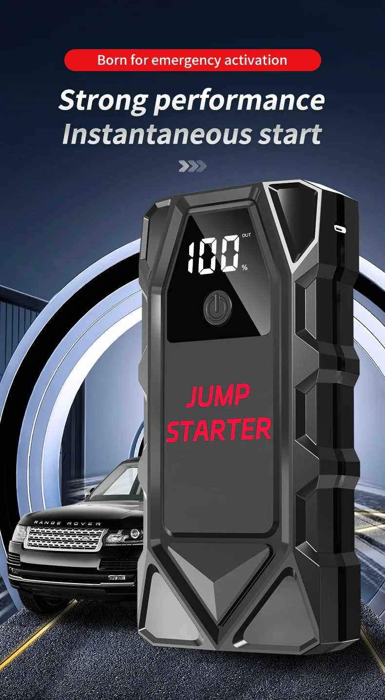 K01a Car Starter Power Banks Jump Starter Car Starter Battery Auto ...