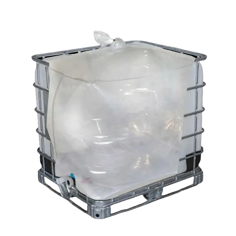 Custom Size Heavy Duty Transparent 1000 Kg Ibc Container Tank Liner For ...