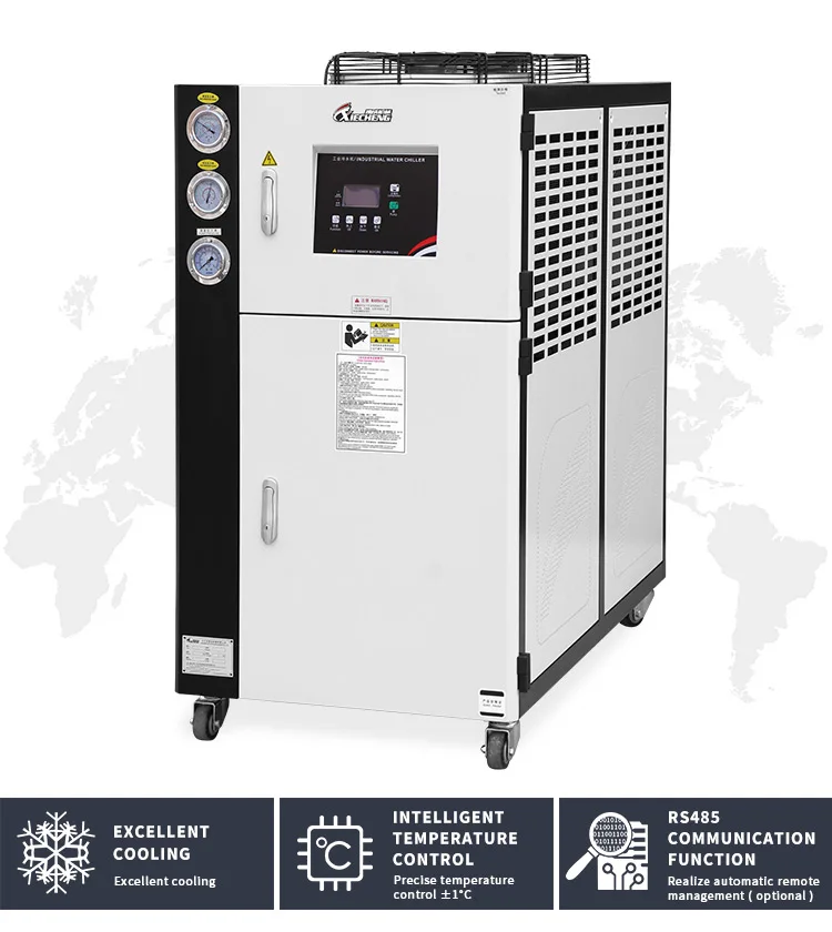 Excellent Cooling Chiller 5hp R22/r407c Injection Plastic Chiller 5ton ...