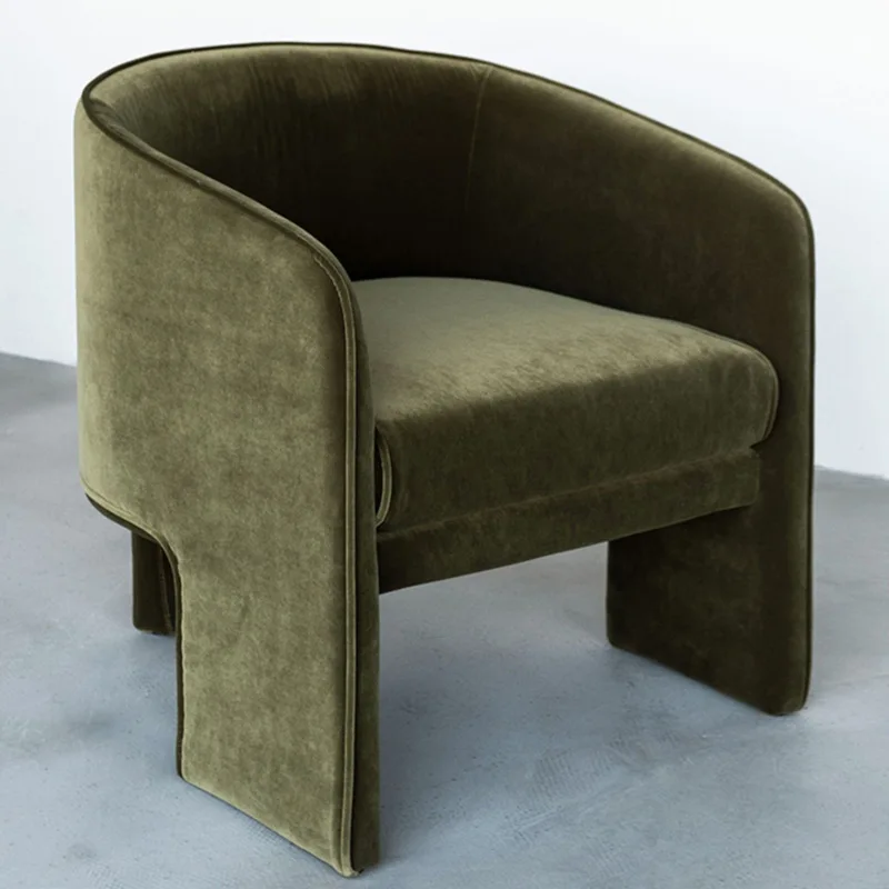 Modern Unique Three-legged Design Sculptural Accent Lounge Chair ...