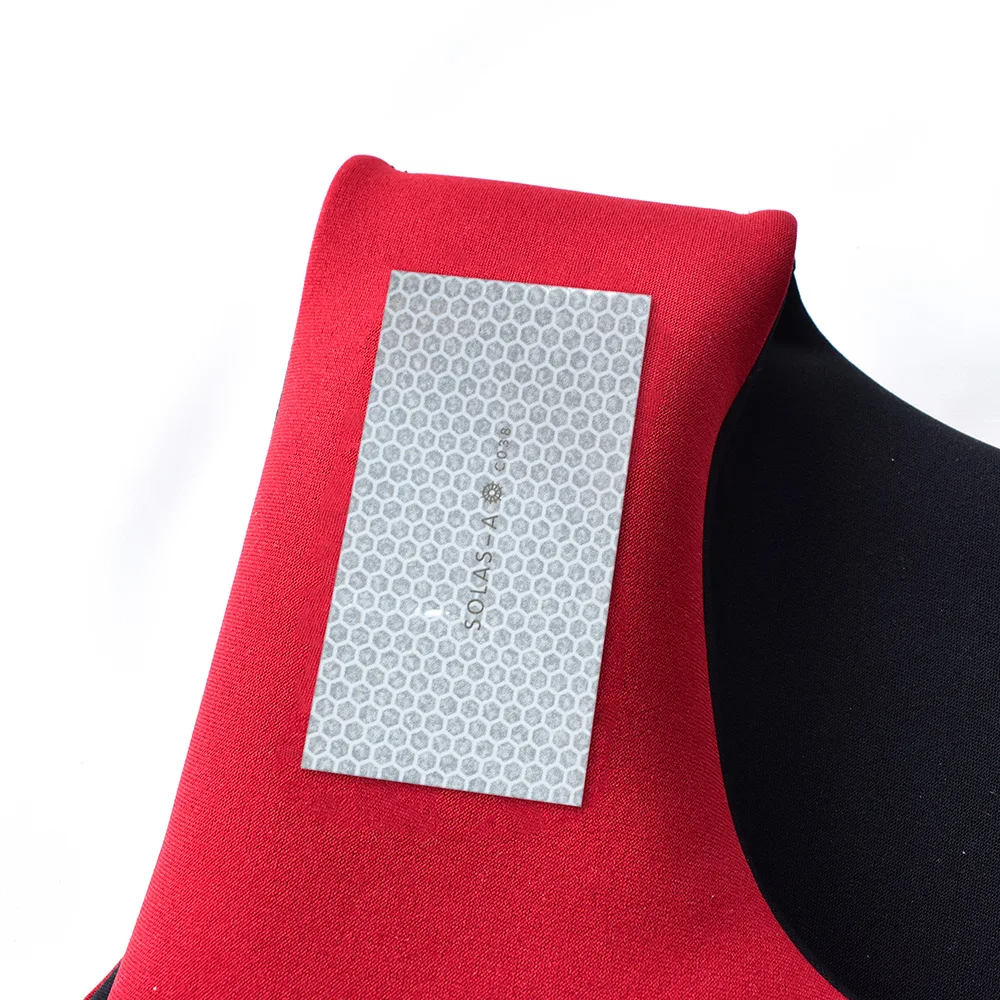 Oxford Fabric Red Fishing Life Jacket Work Vest Surfing Work Rescue ...