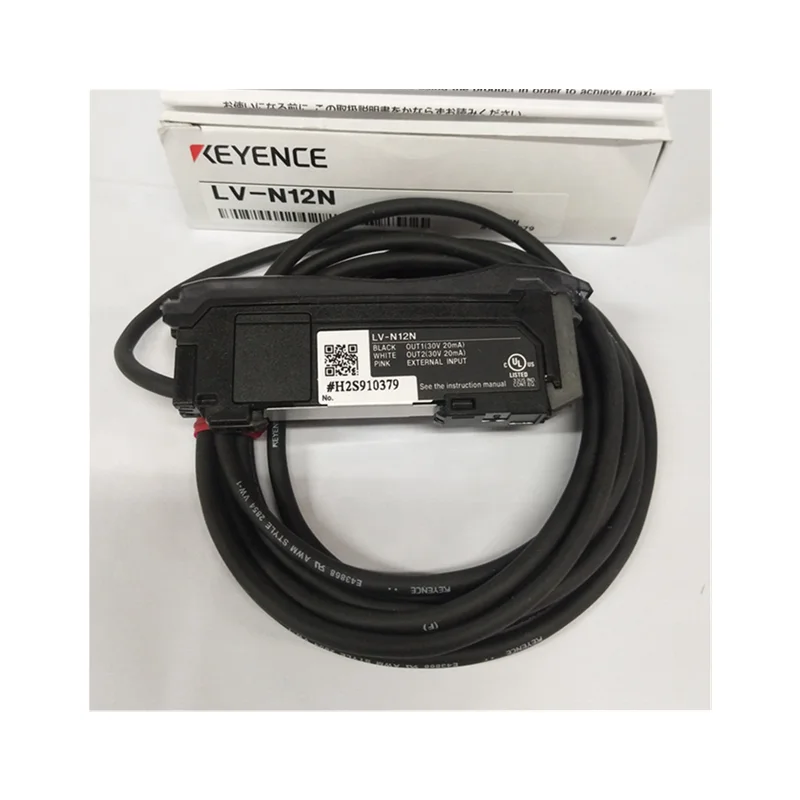 KEYENCE Multi-Purpose Digital Laser Sensor LV-N12N Amplifier, Cable, Expansion unit, NPN ...