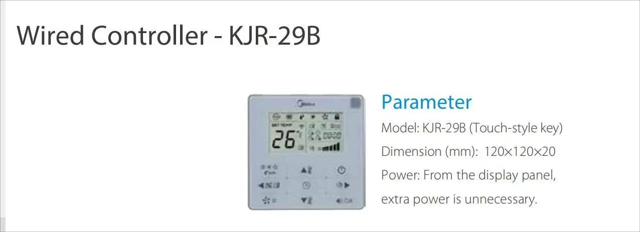 Installation Simple Midea 220v-240v 50hz 60hz Heat Pump Cooling Only ...